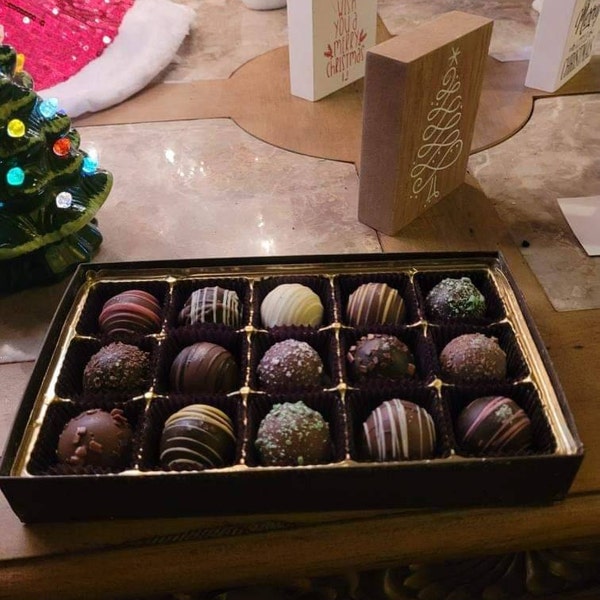 Truffles Assortment Gift Box - Etsy