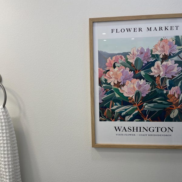 Florida State Tree Art Print, Sabal Palm Tree Wall Art, State Symbol ...