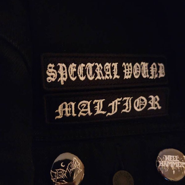 Tactical Name Patch, Custom Name Tape, Custom Embroidered Name Tag ...