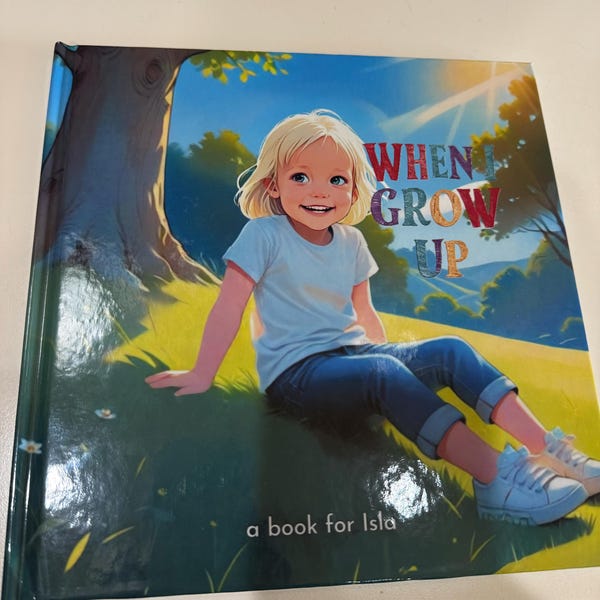 Personalized Children's Book: When I Grow Up, Custom Career Story for ...