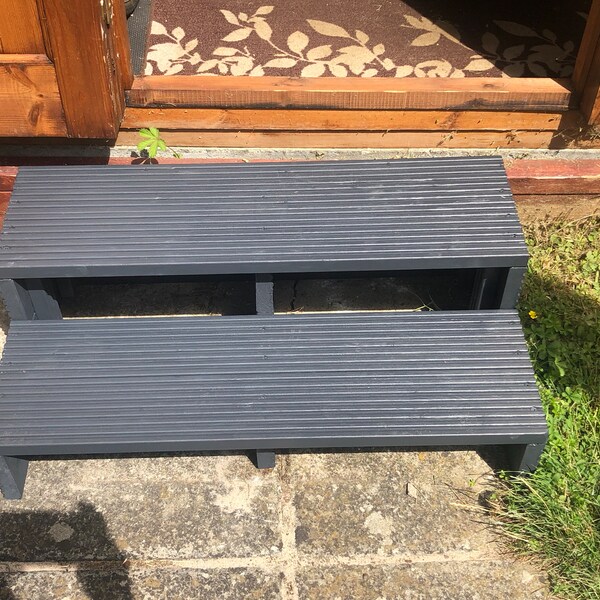 3 Tier / Rise Hot Tub Steps / Spa Steps / Caravan Steps - Etsy