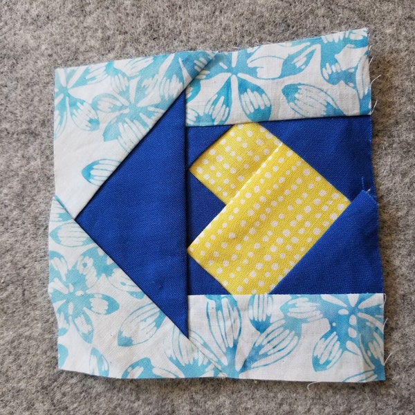 Tiny House 5 Sizes Foundation Paper Piecing Pattern, Heart House, FPP ...