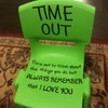Time Out Chair Vinyl Decal - Toddler Naughty Chair Sticker - Toddler ...
