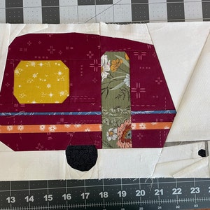 Selvage Whirlwind Block Pattern - Etsy