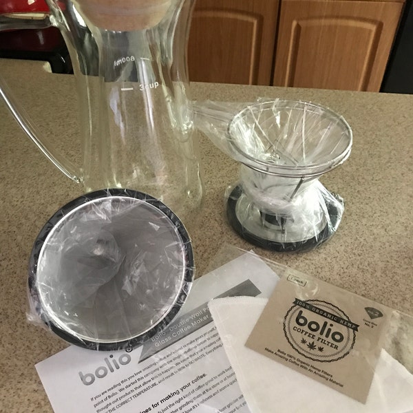 Bolio - Stainless Steel Pour Over Coffee Filter - Etsy