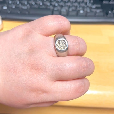 Fire Fern Wax Seal Signet Ring - Etsy