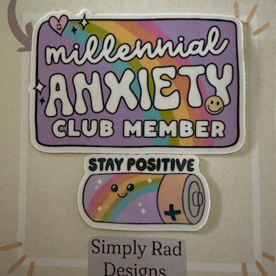 Not in the Mood Throwback Waterproof Sticker Decal/millennial 90s ...