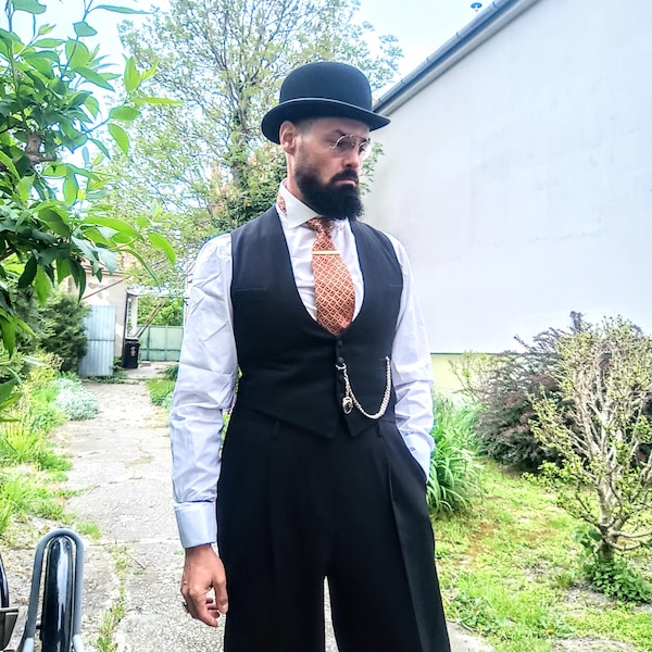 Victorian / Edwardian - Waistcoat / Vest "waistcoat Slips Style ...