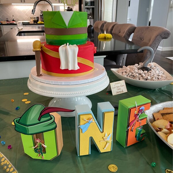 Peter Pan Cake Topper - Etsy