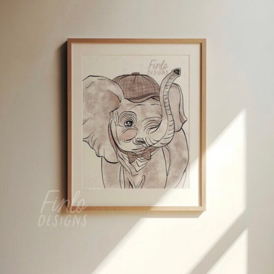 Movable Frame Photoshop Mockup for Art and Printables DIN A Vertical ...