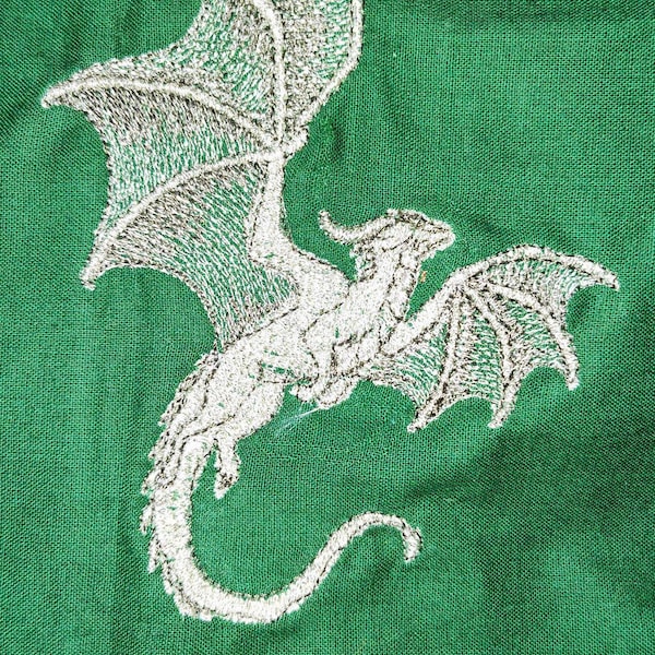 Dragon Machine Embroidery Design - Dragon Embroidery Files - 7 Sizes ...