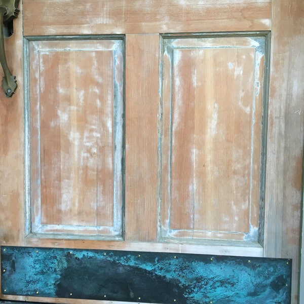 Solid Copper Kick Plate (FREE SHIPPING) - Etsy