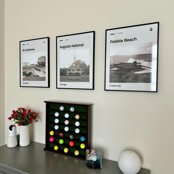 Jon Rahm, 2021 US Open Minimalist Golf Poster | Print | Gift | Wall Art ...