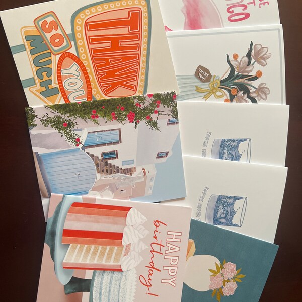 Adventure Birthday Card, Adventure Seeker, Travel Lover, Colorful ...