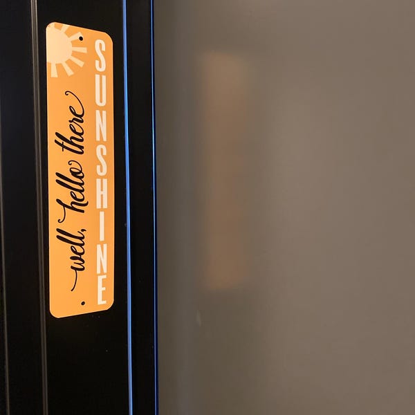 Well Hello There Sunshine Sign, Summer Porch Sign, Farmhouse Decor ...