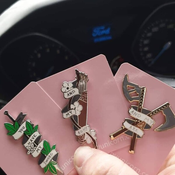 You Have My Sword Enamel Pin. . - Etsy