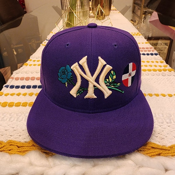 New York Rose 3D Puff Raised Embroidery Machine Design File for Custom ...