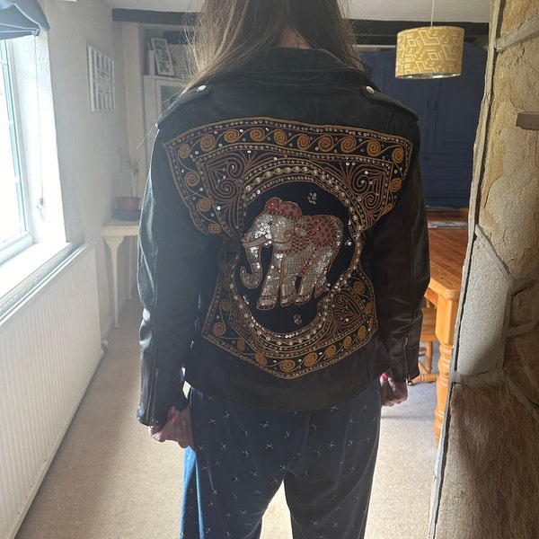 Rhinestone Jacket. Denim Jacket. Denim Rhinestone Jacket. Sparkly ...