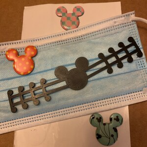 5/10pcs Mickey Mouse Face Mask Strap Extender Ear Saver Fast & Free ...