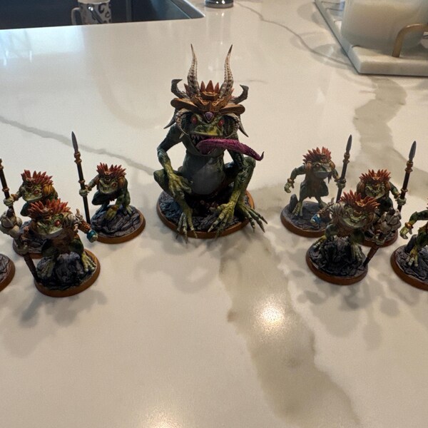 Orc Orog / Half-orc Fighter Barbarian DND Resin 28mm Scale Dungeons ...