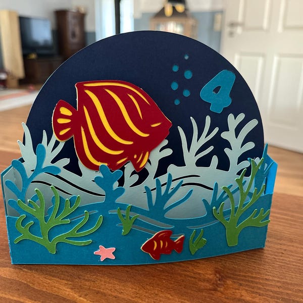 Birthday Card SVG, Pop up Card SVG, DIY Card for Cricut & Silhouette ...