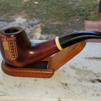 Wooden Tobacco Pipe Smoking Pipe Custom Pipe Mens Gift Gift - Etsy