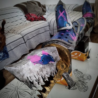 Jinx Arcane Fishbones Cosplay Blueprint and Instruction Guide PDF - Etsy