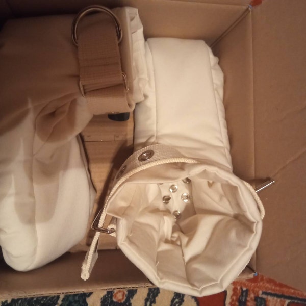 Crawling Habit Training Restraining Booties With Spikes and Segufix ...