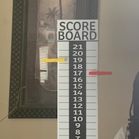 10 Pack - Cornhole Scoreboard/score Keeper Sign/ Horseshoe Score/ Score ...