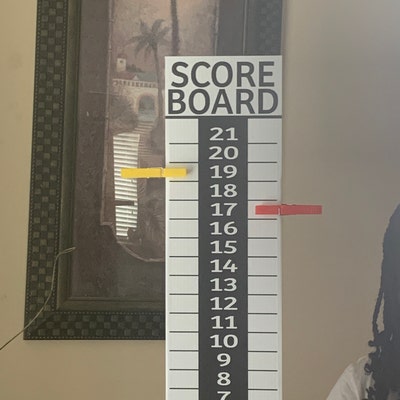 5 Pack Cornhole Scoreboard/score Keeper Sign/ Horseshoe Score/ Score ...