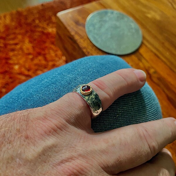 Silver Bells Ring, Handmade Bell Ring, Bell Jewelry, Witch Ring, Temple ...