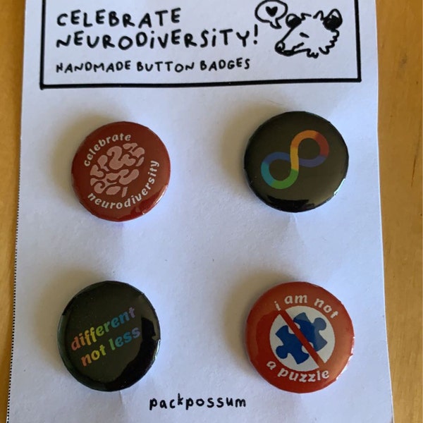 Communication Badges - for Autistic Adults and Children / AAC ...