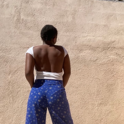 Backless Top Sewing Pattern Instant PDF Download - Etsy