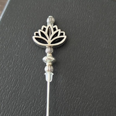 Teardrop Pearl Hat Pins in Silver or Gold With Choice of Length - Etsy