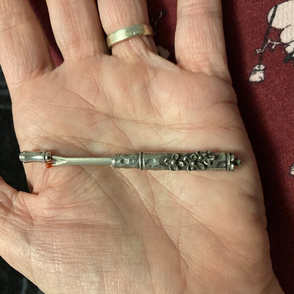 Seam Ripper With Pewter Floral Handle - Etsy