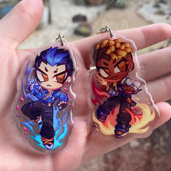 Valorant Chibi Stickers Agent Stickers Sage Reyna Phoenix Chamber Yoru ...