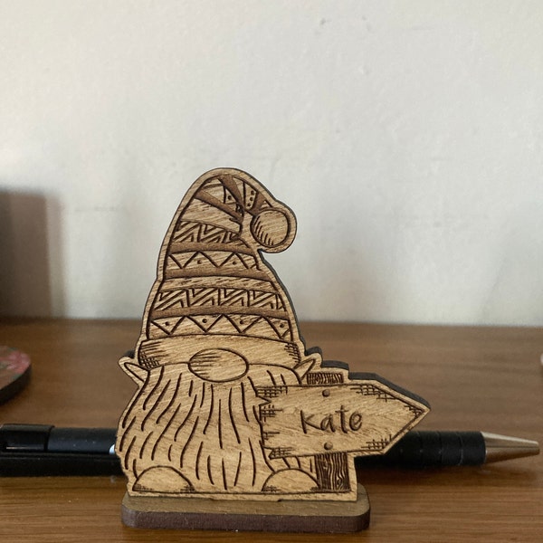 Christmas Personalised Gonk Decorations Place Names - Etsy