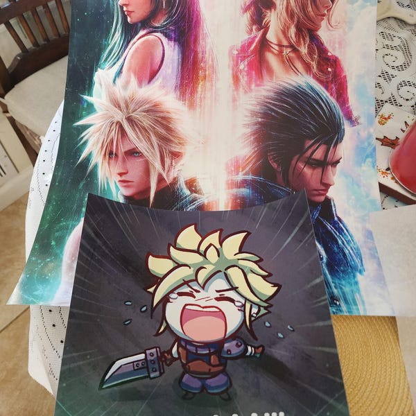 Final Fantasy XVI Limited Edition Fine Art Print FF16 Poster Eikons - Etsy
