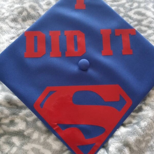 Graduation Cap Vinyl Decal Vinyl Sticker Custom Graduation Hat Vinyl ...