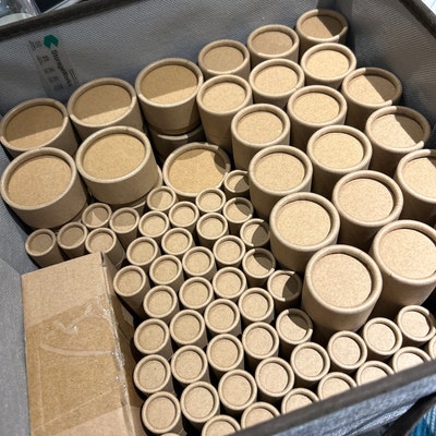 6 Eco Packaging Powder Jars 2oz 60g Eco Friendly Jars for - Etsy