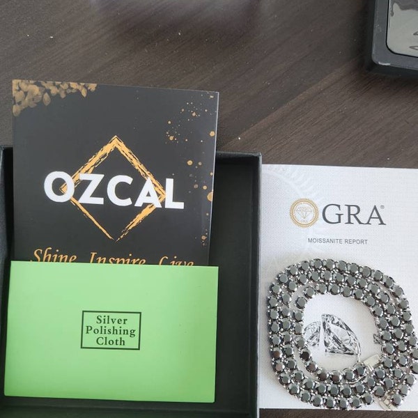 3-5mm Assorted Color VVS Moissanite Tennis Necklace, Rainbow Moissanite ...