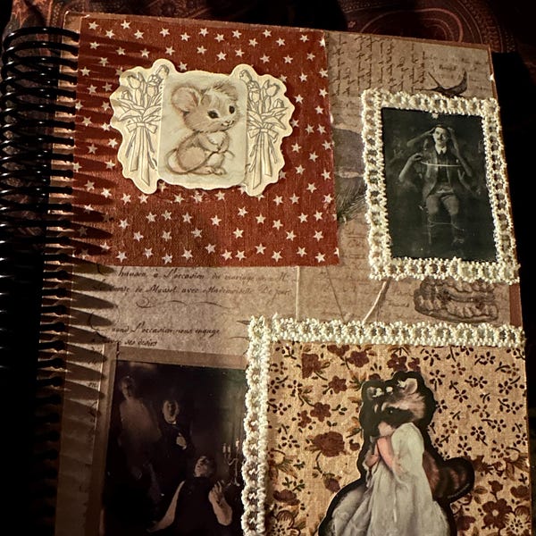 9" X 7" JUNQUE JOURNAL - for Art Journaling, Scrapbooking, Junk Planner ...