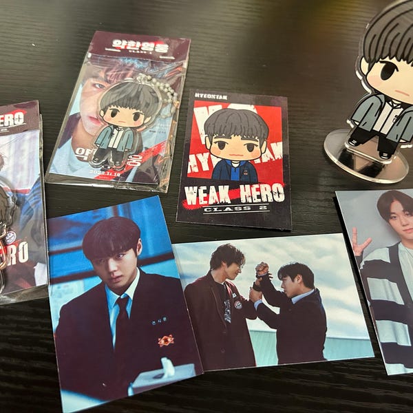 Weak Hero Class 1 & 2 Merch Keychain / Keyring / Standee / Sticker ...