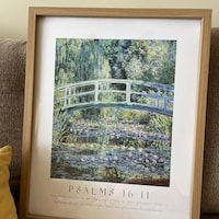 Psalm 16 You Make Known to Me the Path Poster, Camille Pissarro, Bible ...