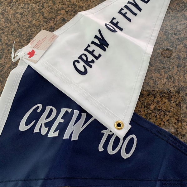 Boat Name Flag Custom Flags Nautical Gift for Him the Flag Chick - Etsy