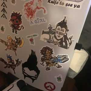 Overwatch 2 Lifeweaver Pixel Spray Vinyl Sticker Decal, Laptop, Phone ...