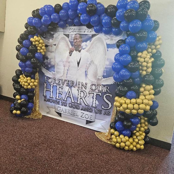 Trunk Party Backdrop 2 - Background - Custom - Step and Repeat ...