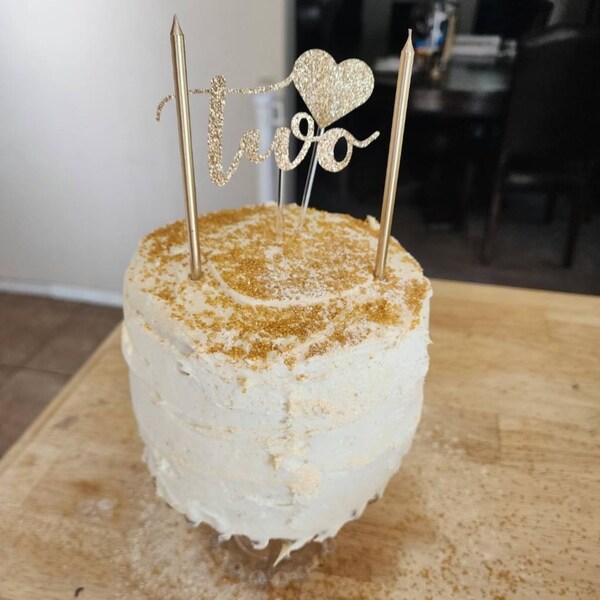 Rose Gold Bridal Shower Cake Topper | Rose Gold Mirror Foil Bridal ...