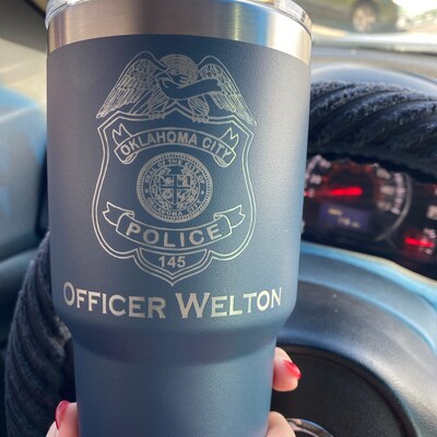 Law Enforcement Engraved Yeti, Police Officer Gift, Custom Engraved ...