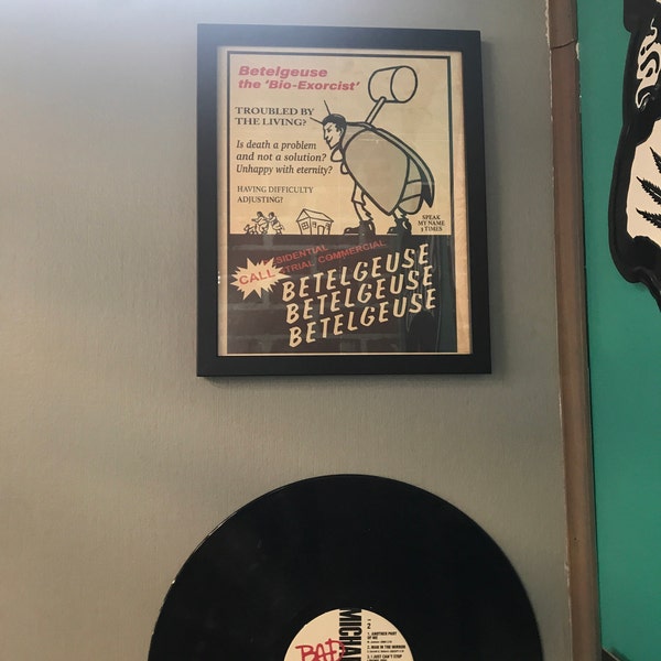 Beetlejuice Tim Burton - Betelgeuse Betelgeuse Betelgeuse Reproduction ...